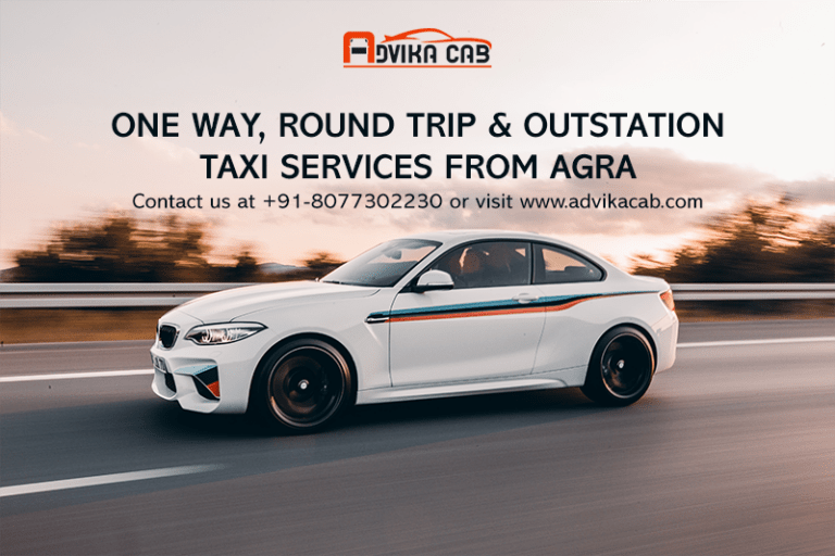Agra to Mau Ranipur Taxi - One Way And Round Trip - Advikacab